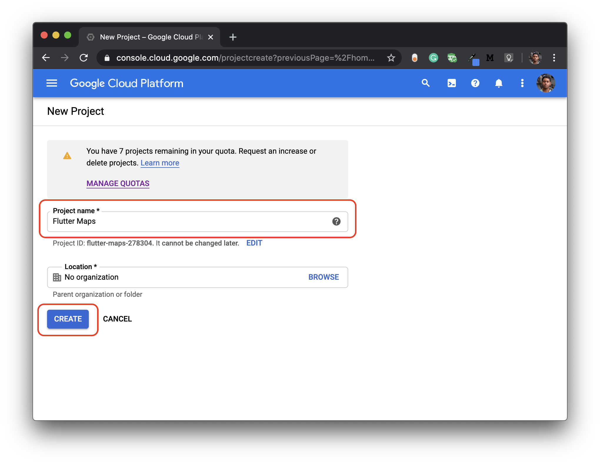 Route calculator: How to create it by using Google Maps in Flutter