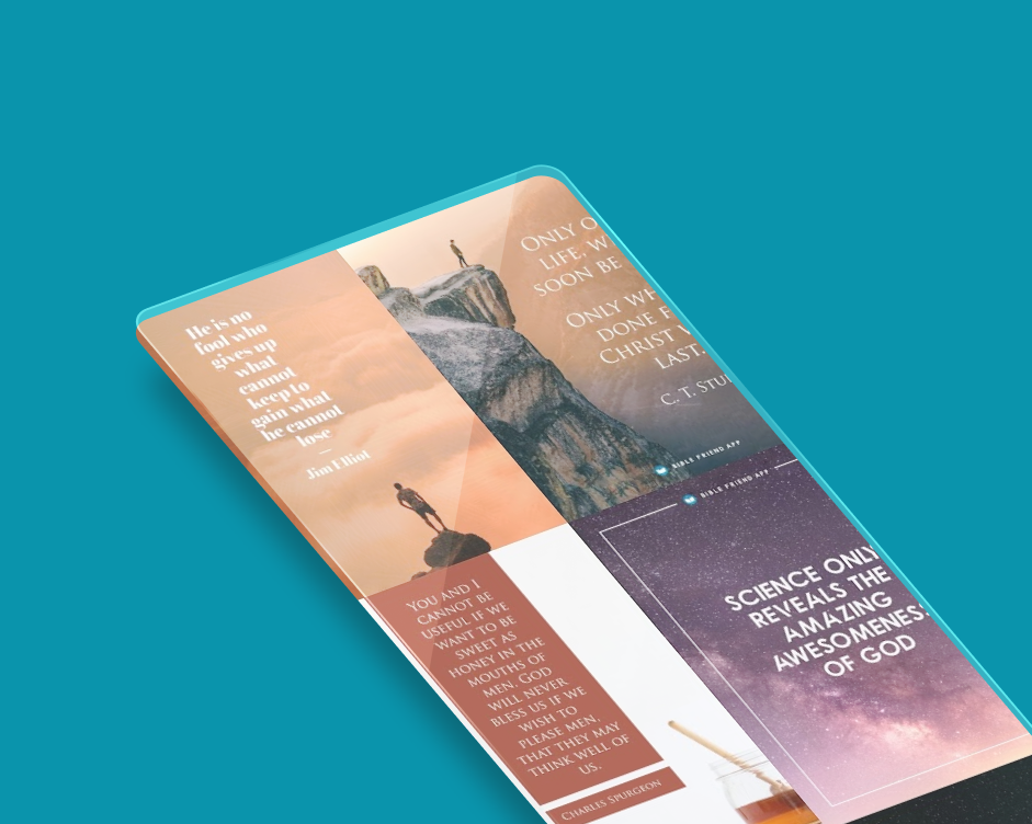Flutter application development with successful Bible Friend app