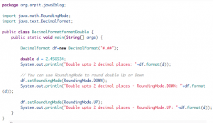 Format double to 2 decimal places java: Effective ways to implement it