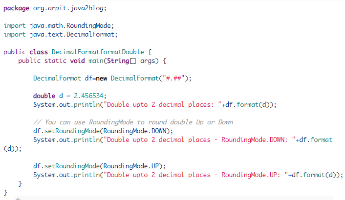 Format Double To 2 Decimal Places Java Effective Ways To Implement It