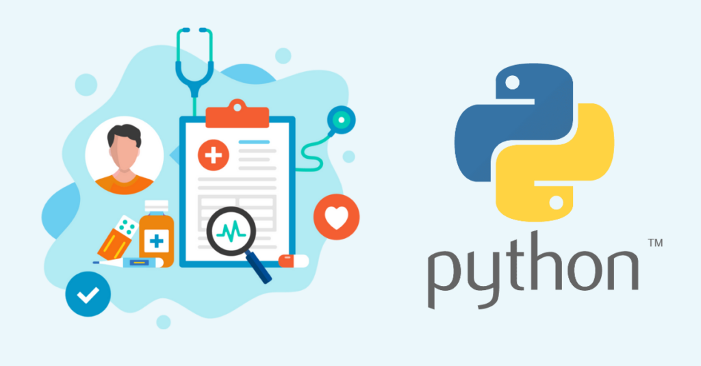 Python in healthcare: Actual applications with examples