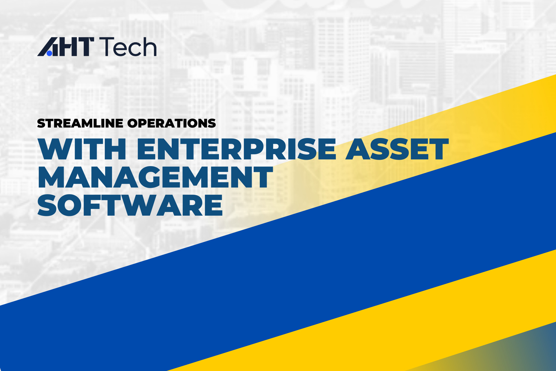 Streamline Operations with Enterprise Asset Management Software