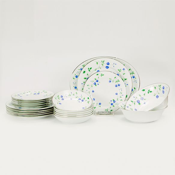 Six Person 21 Pcs Dinner Set - Dankotuwa Porcelain PLC Dinnerware Sets