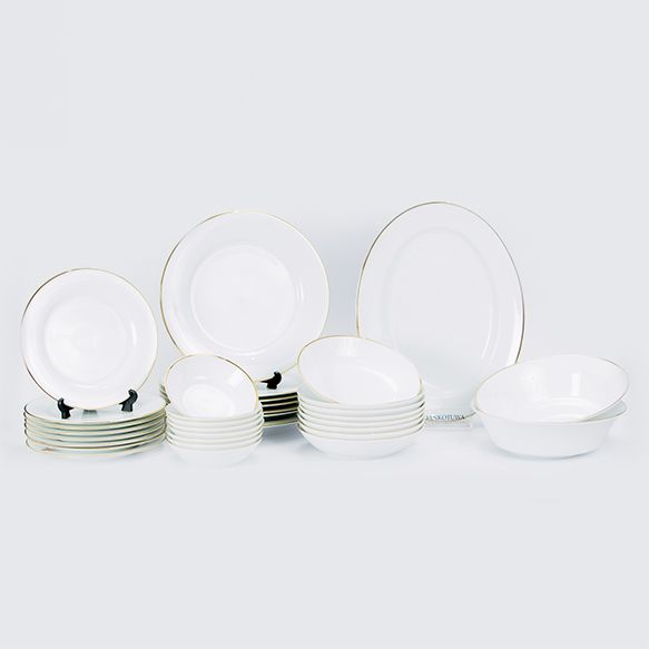 Eight Person 35 Pcs Dinner Set - Dankotuwa Porcelain PLC