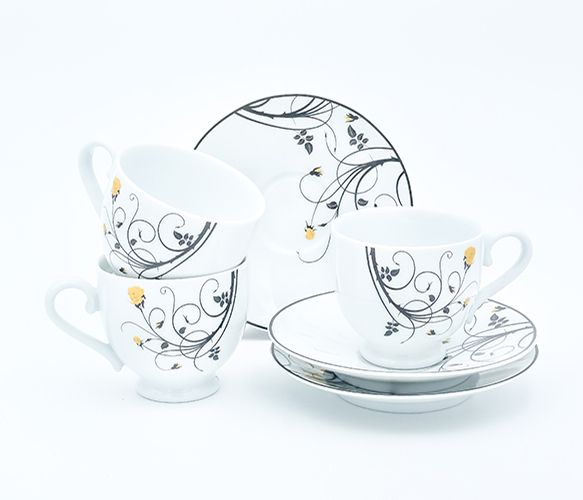 Cherry Gold 17 Pieces Tea Set - Dankotuwa Porcelain PLC