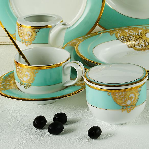 Twelve Person 93 Pcs Dinner Tea Sets - Dankotuwa Porcelain PLC