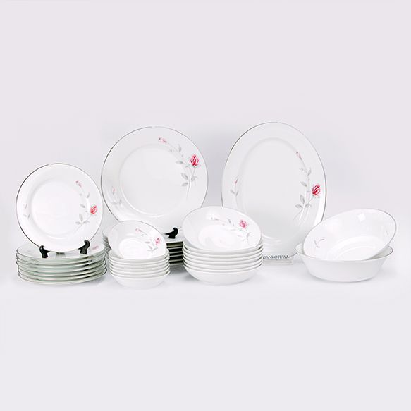 Eight Person 35 Pcs Dinner Set - Dankotuwa Porcelain PLC