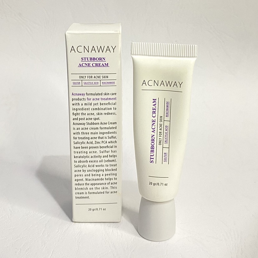 Acnaway Stubborn Acne Cream - Beauty Review
