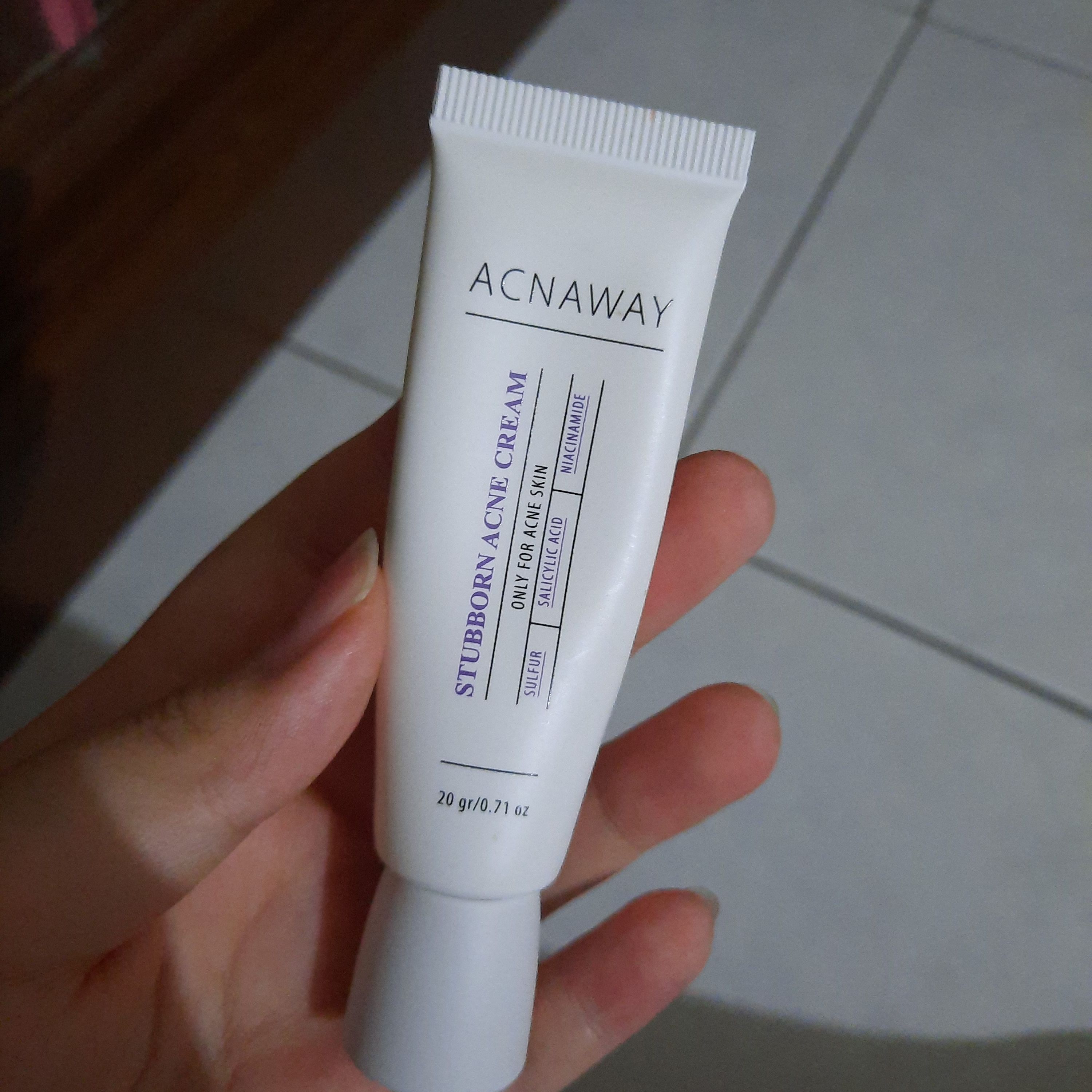 Acnaway Stubborn Acne Cream - Beauty Review