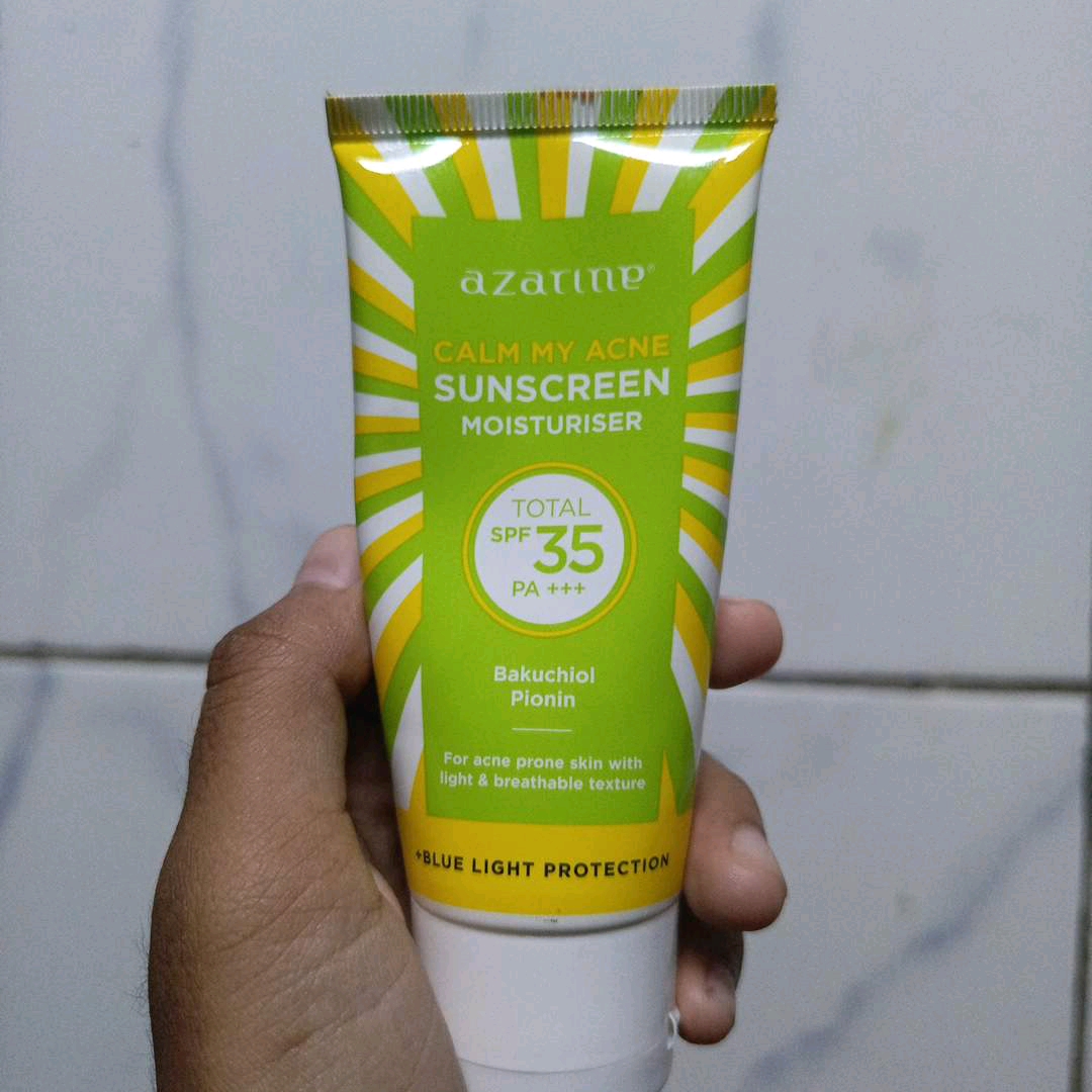 Azarine Cosmetic Calm My Acne Sunscreen Moisturizer - Beauty Review