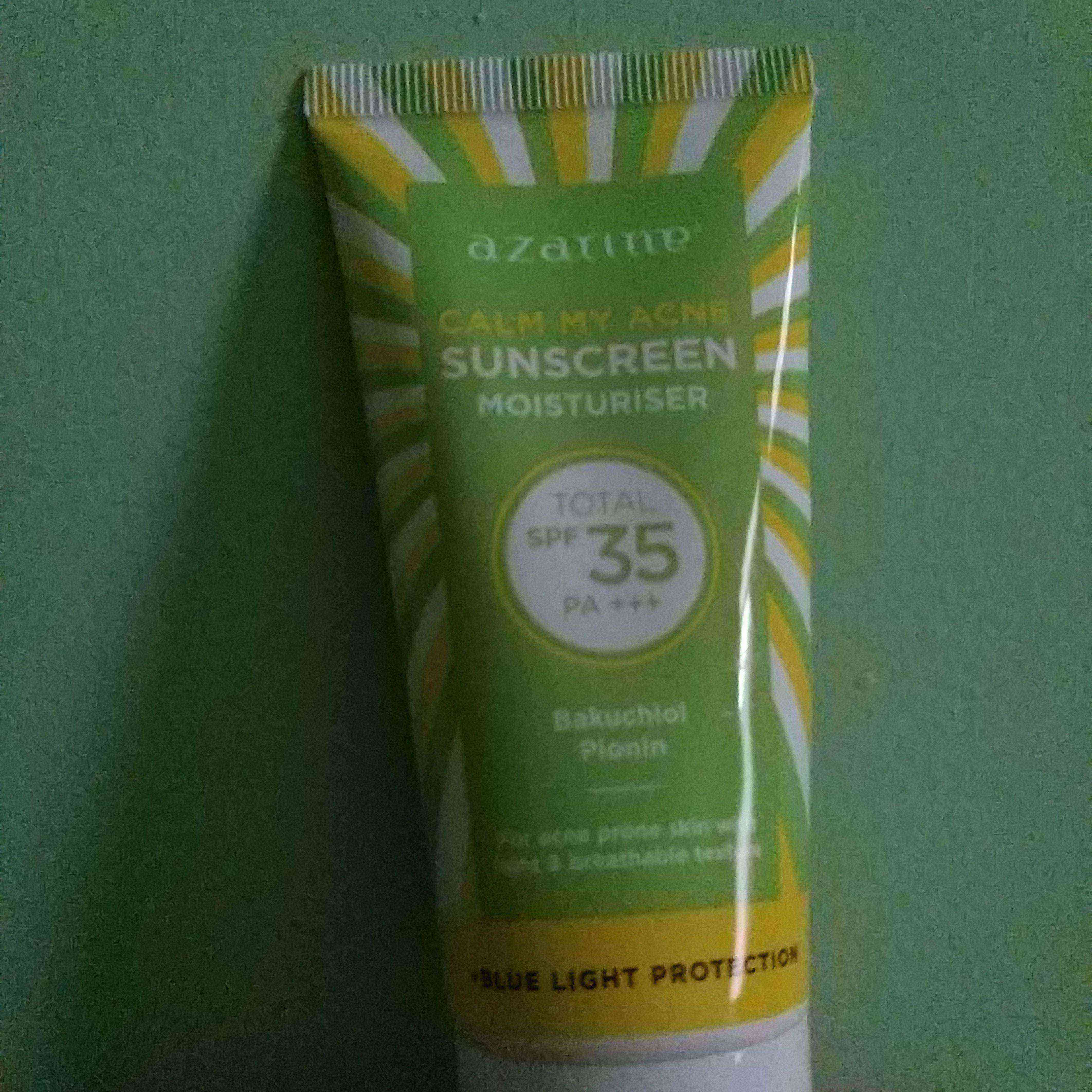 Azarine Cosmetics Calm My Acne Sunscreen Moisturizer - Beauty Review