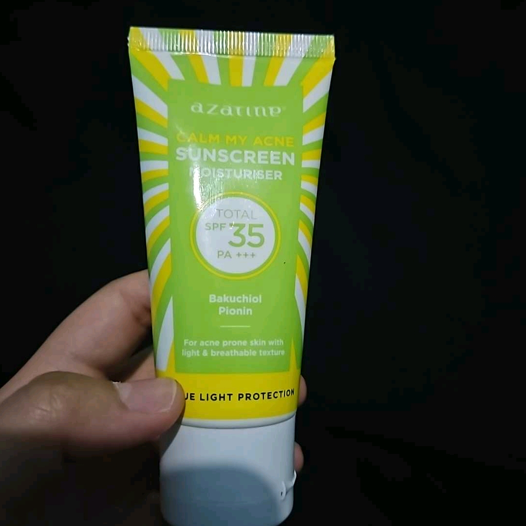 Azarine Cosmetic Calm My Acne Sunscreen Moisturizer - Beauty Review