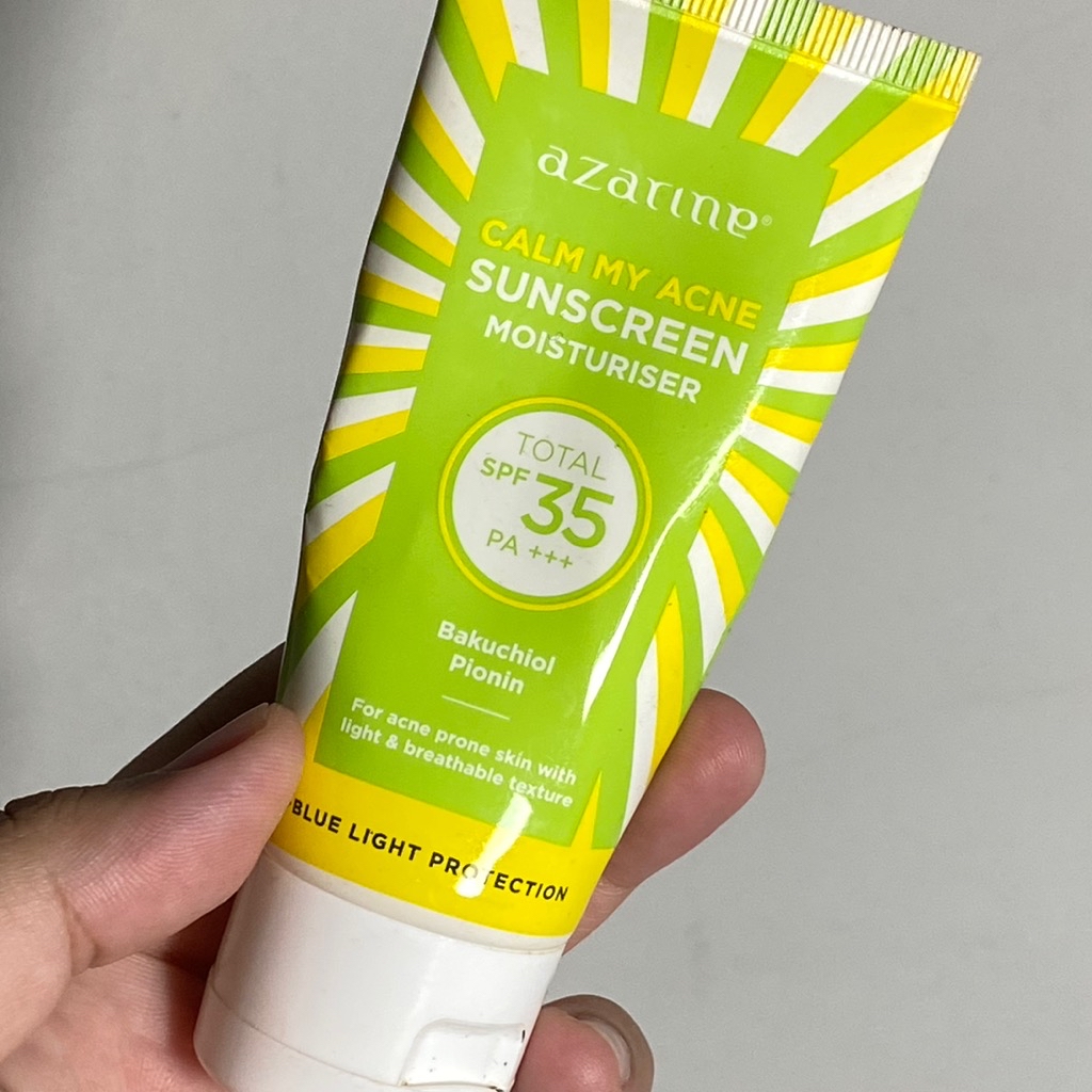 Azarine Cosmetic Calm My Acne Sunscreen Moisturizer - Beauty Review