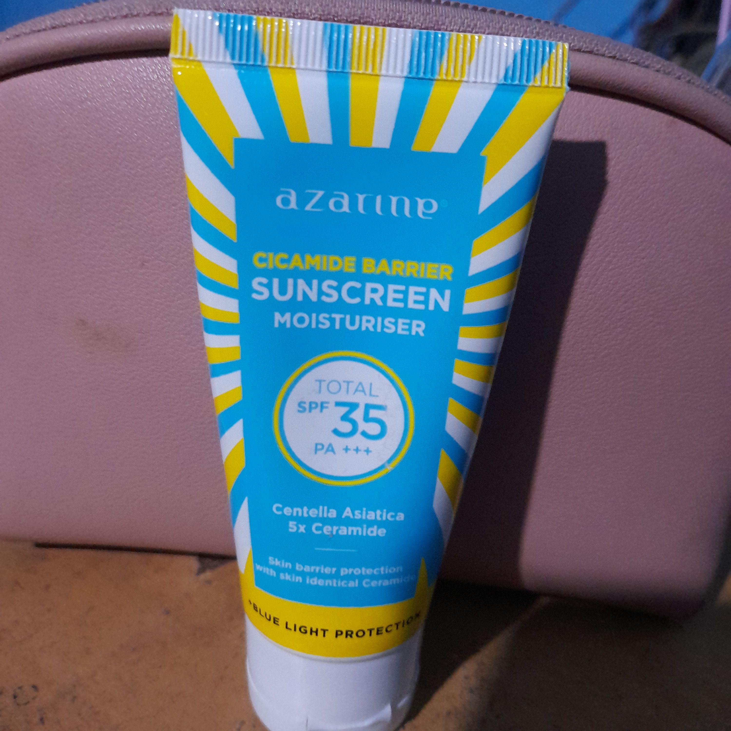 Azarine Cosmetics Cicamide Barrier Sunscreen Moisturiser SPF35 PA ...