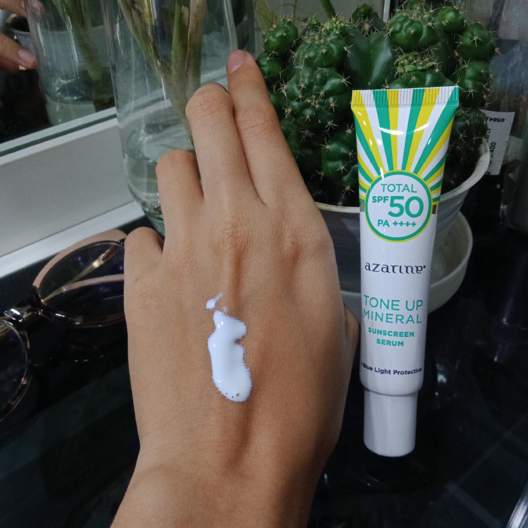 Azarine Cosmetics Tone Up Mineral Suncreen Serum - Beauty Review
