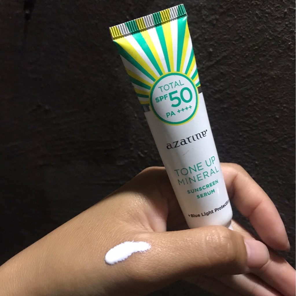 Azarine Cosmetics Tone Up Mineral Suncreen Serum - Beauty Review
