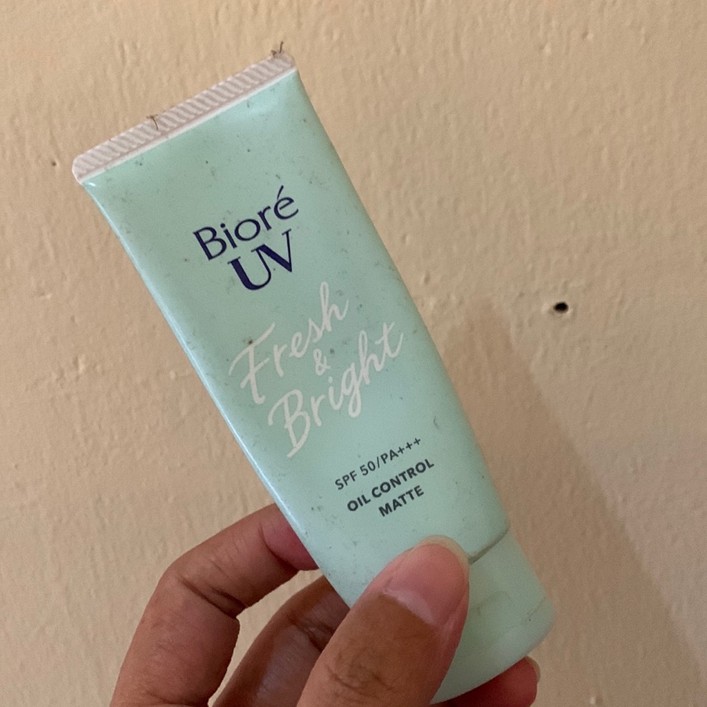 Biore UV Fresh & Bright Oil Control Matte - Beauty Review