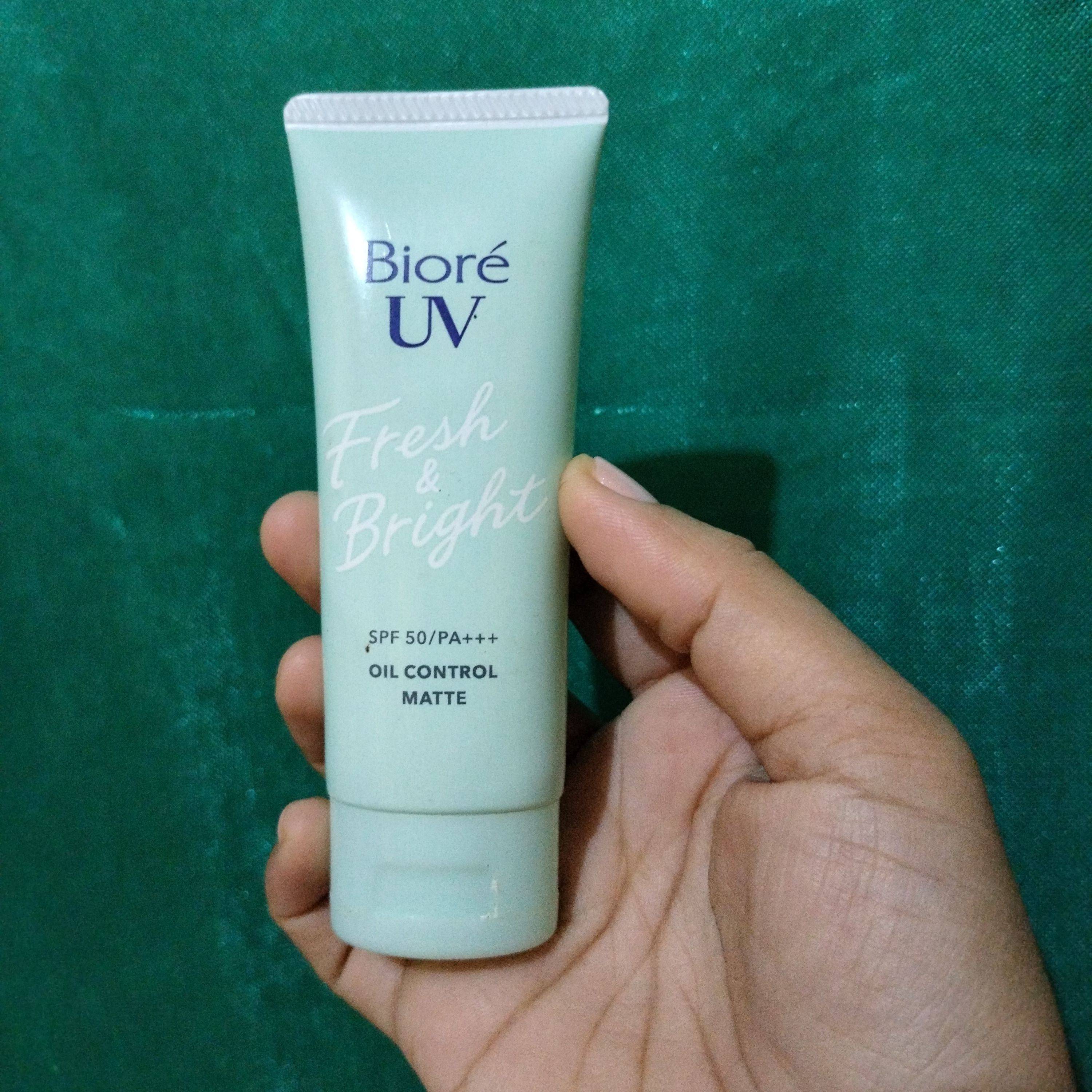 Biore UV Fresh & Bright Oil Control Matte - Beauty Review