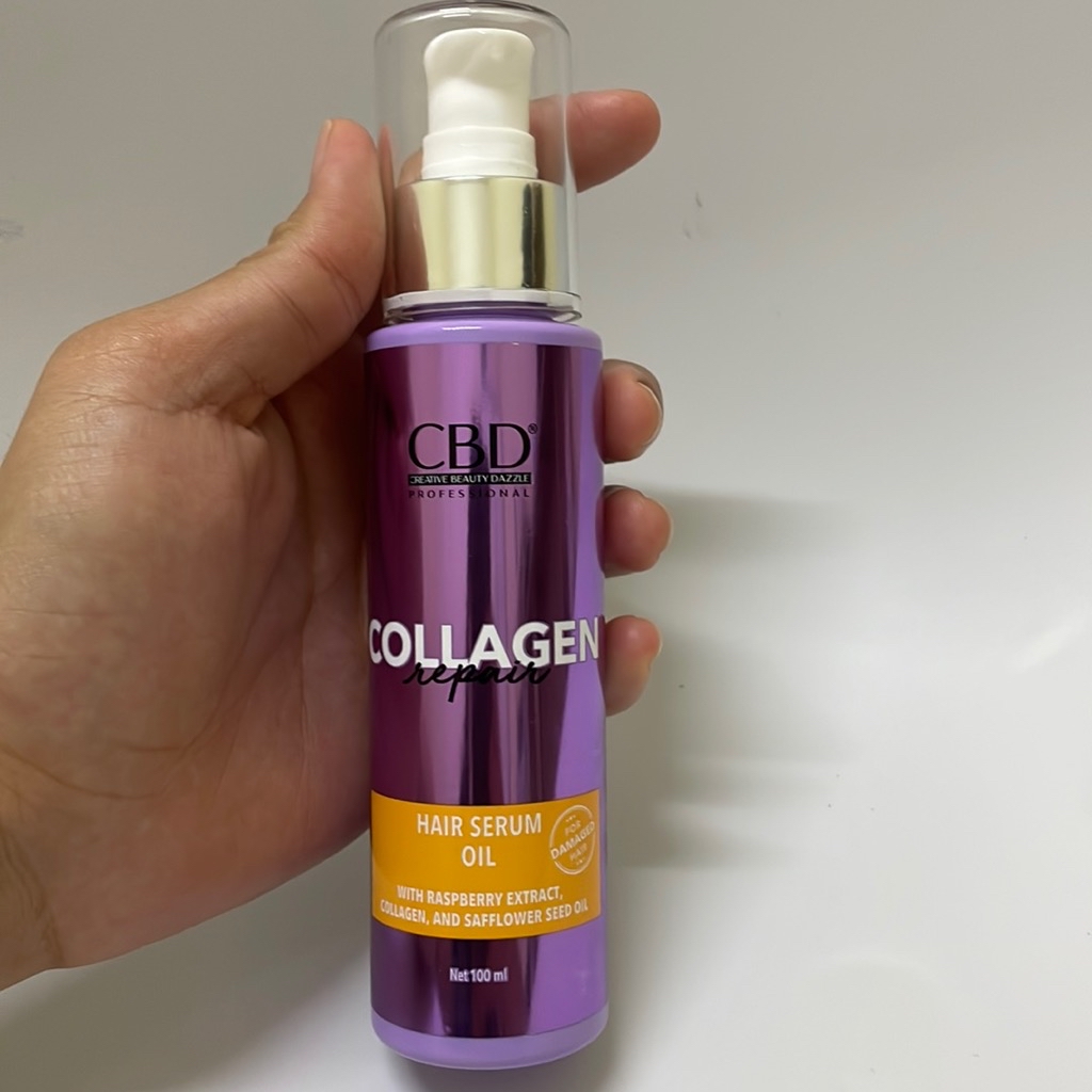 CBD Collagen Repair Hair Serum Oil - Beauty Review