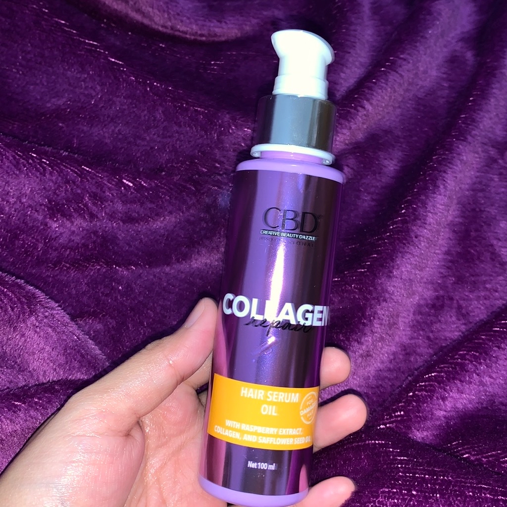 CBD Collagen Repair Hair Serum Oil - Beauty Review