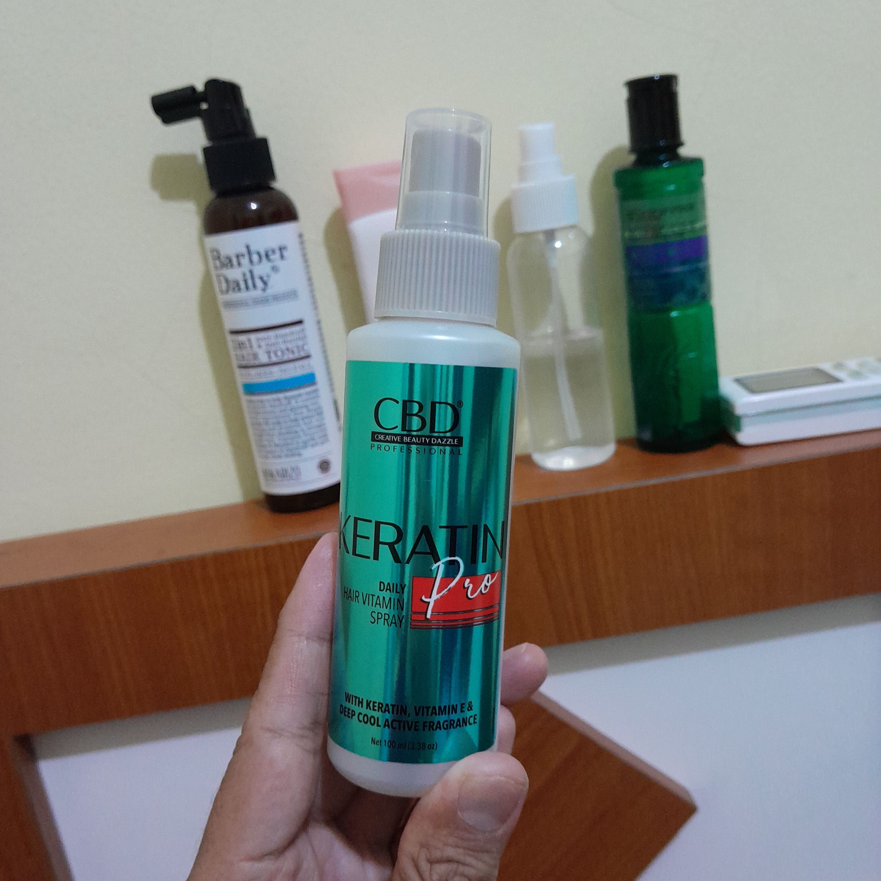 CBD Keratin Pro Daily Hair Vitamin Spray - Beauty Review