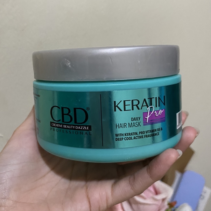 CBD Keratin Pro Daily Use Hair Mask - Beauty Review