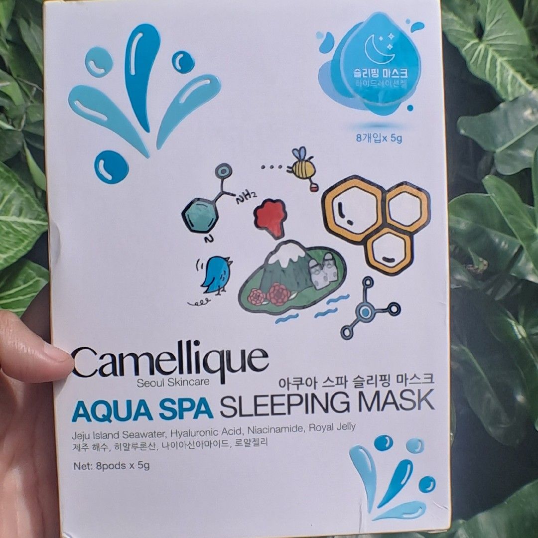 Camellique Aqua Spa Sleeping Mask - Beauty Review