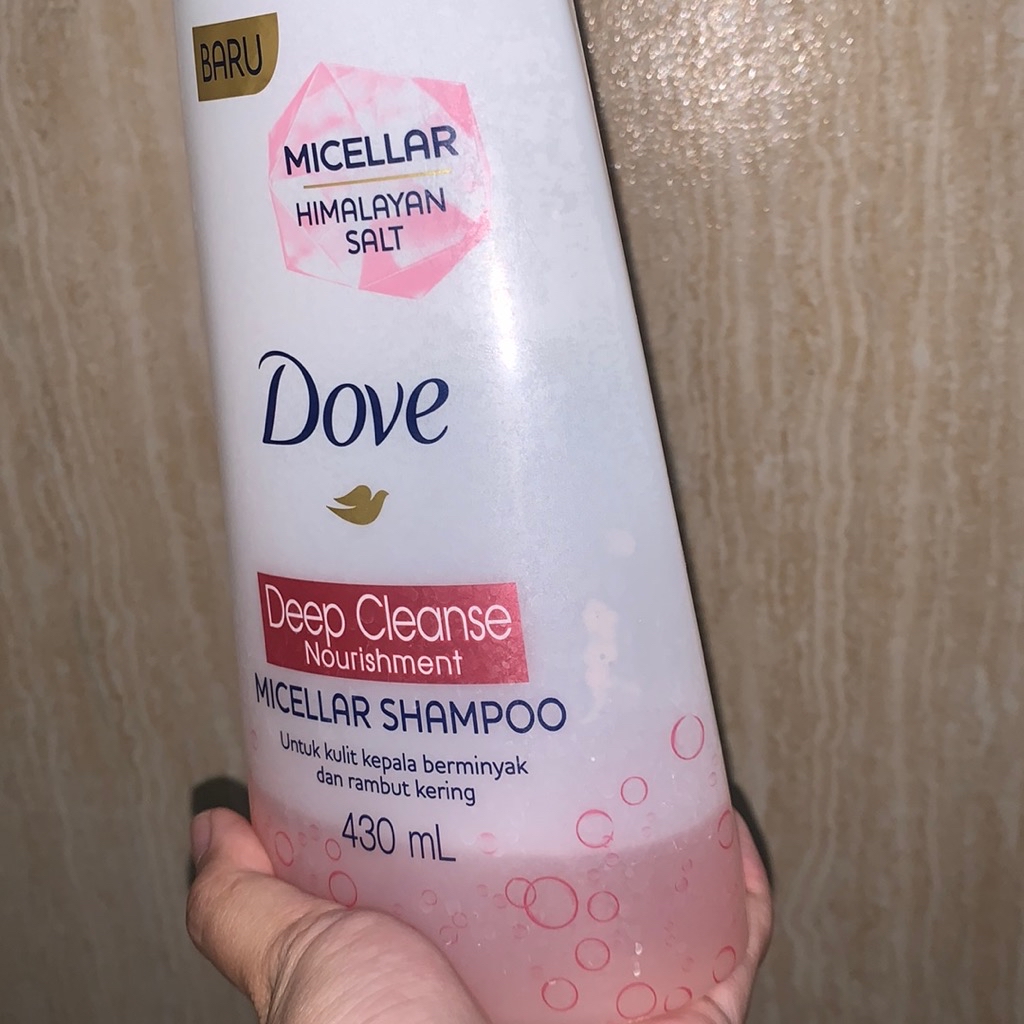 Dove Micellar Shampoo Deep Cleanse Nourishment - Beauty Review