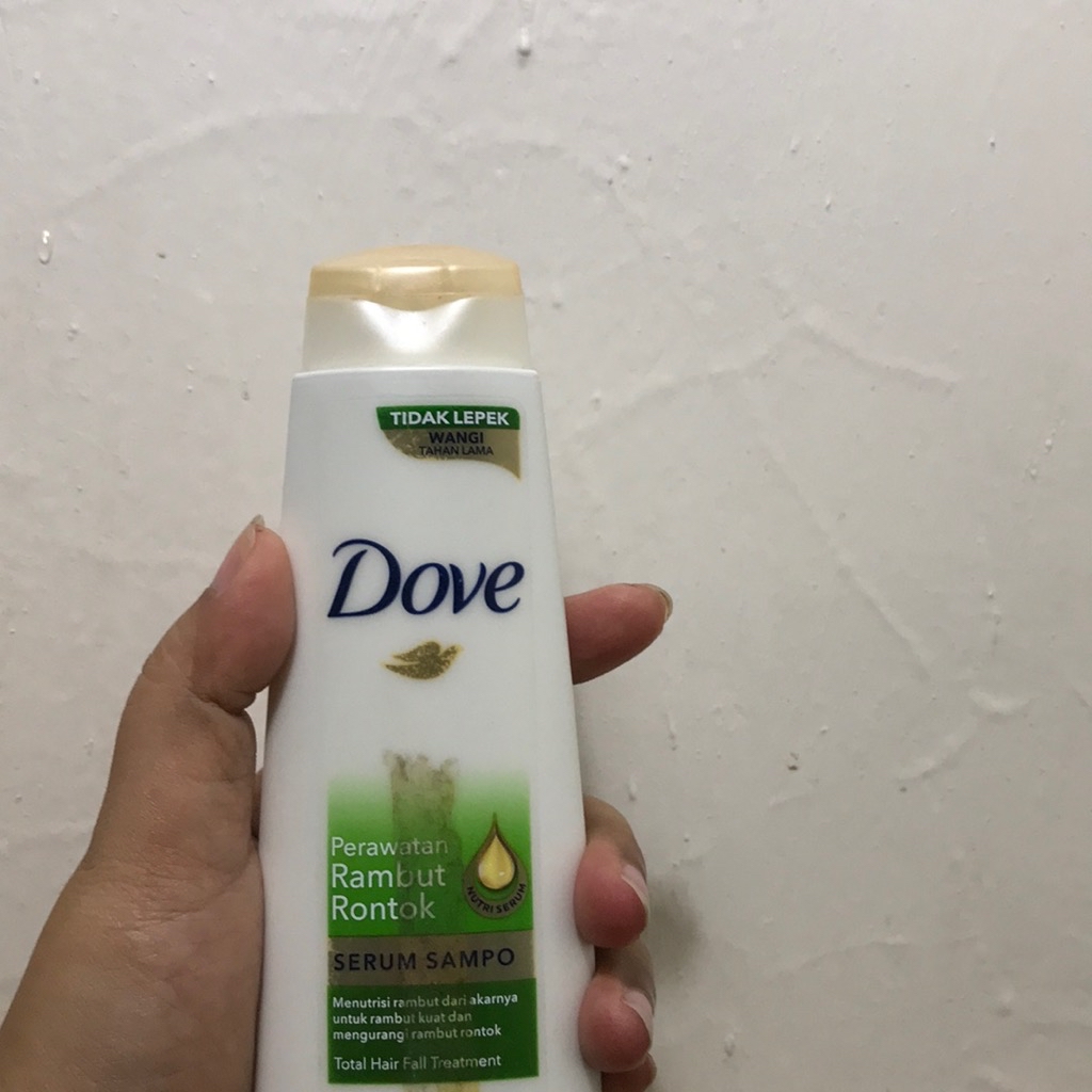 Dove Perawatan Rambut Rontok Serum Shampoo - Beauty Review