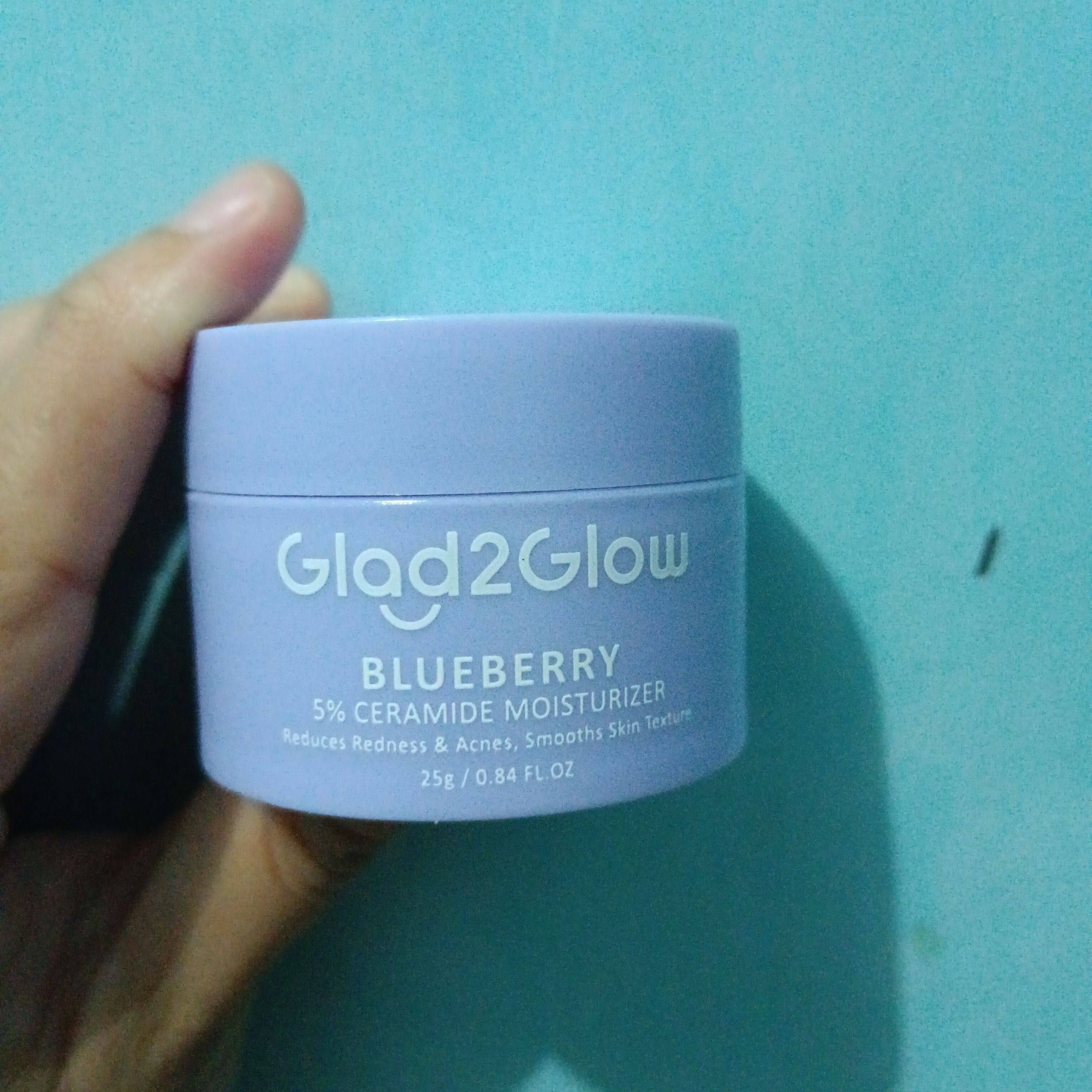 Glad2Glow Blueberry 5% Ceramide Barrier Repair Moisturizer - Beauty Review