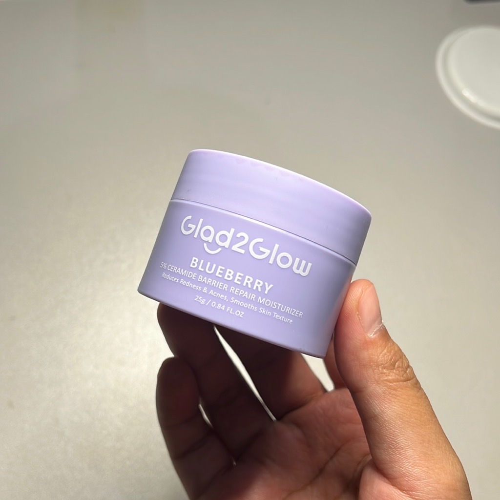 Glad2Glow Blueberry 5% Ceramide Barrier Repair Moisturizer - Beauty Review