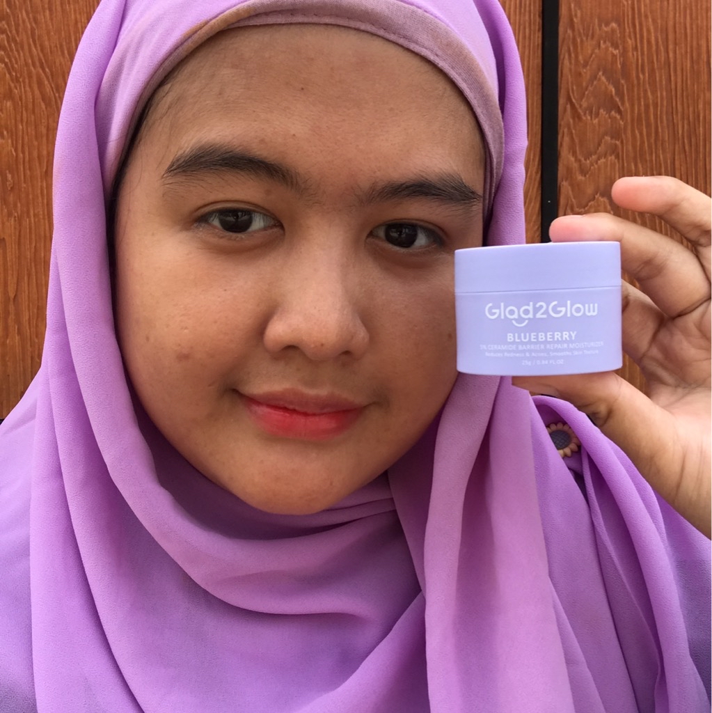 Glad2Glow Blueberry 5% Ceramide Barrier Repair Moisturizer - Beauty Review