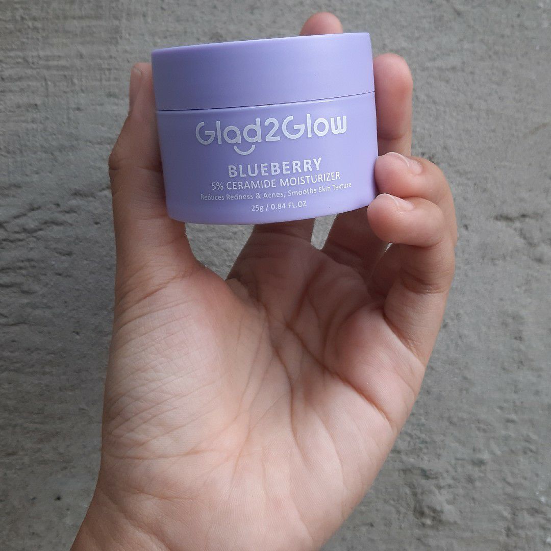 Glad2Glow Blueberry 5% Ceramide Barrier Repair Moisturizer - Beauty Review