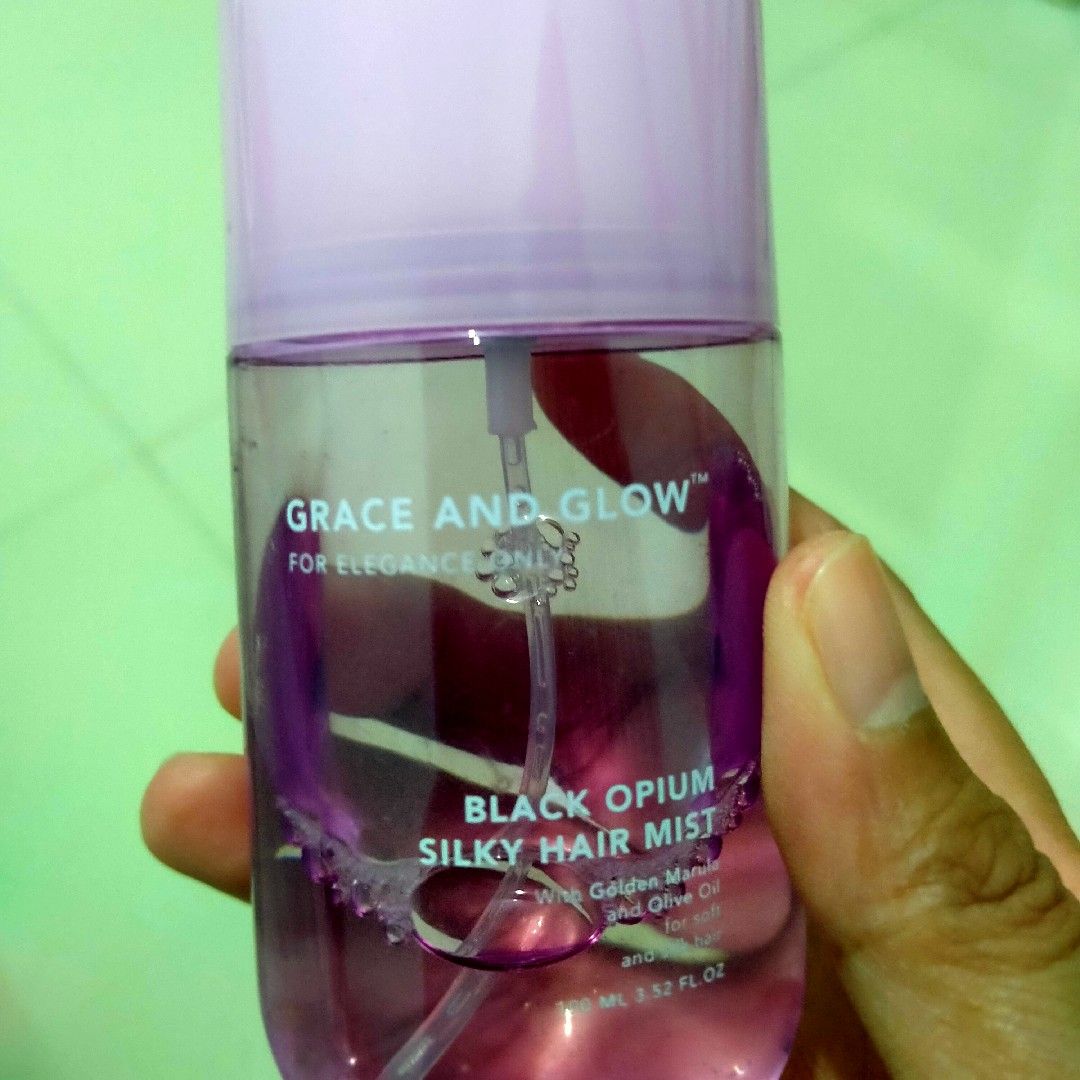 Grace and Glow Black Opium Silky Hair Mist - Beauty Review