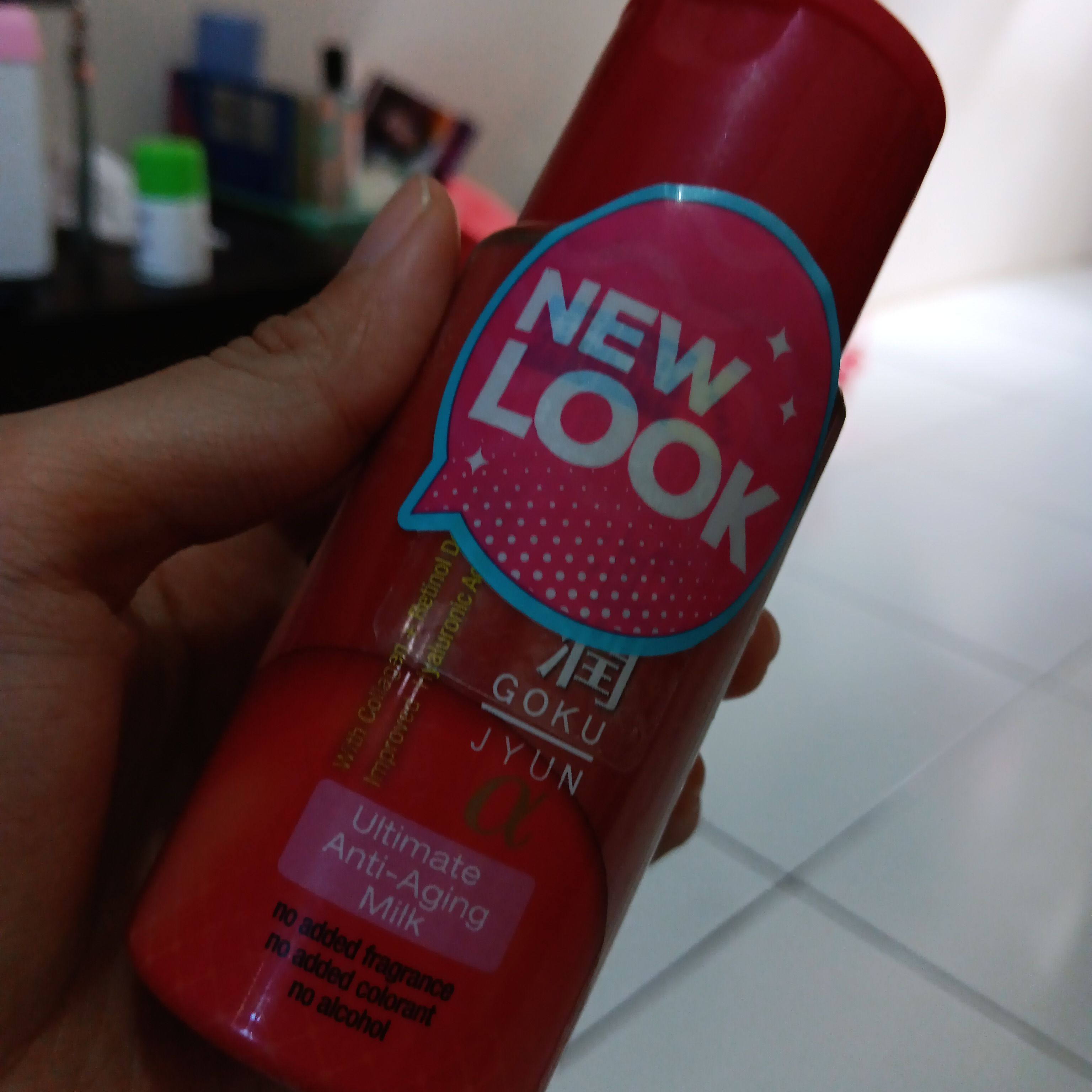 Hada Labo Gokujyun Alpha Ultimate Anti Aging Milk - Beauty Review