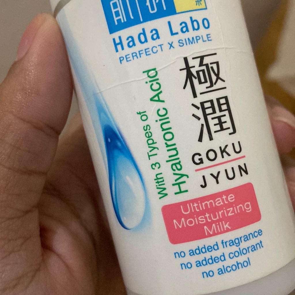 Hada Labo Gokujyun Ultimate Moisturizing Milk - Beauty Review
