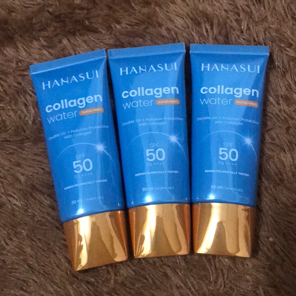 Hanasui Collagen Water Sunscreen SPF 50 PA++++ - Beauty Review