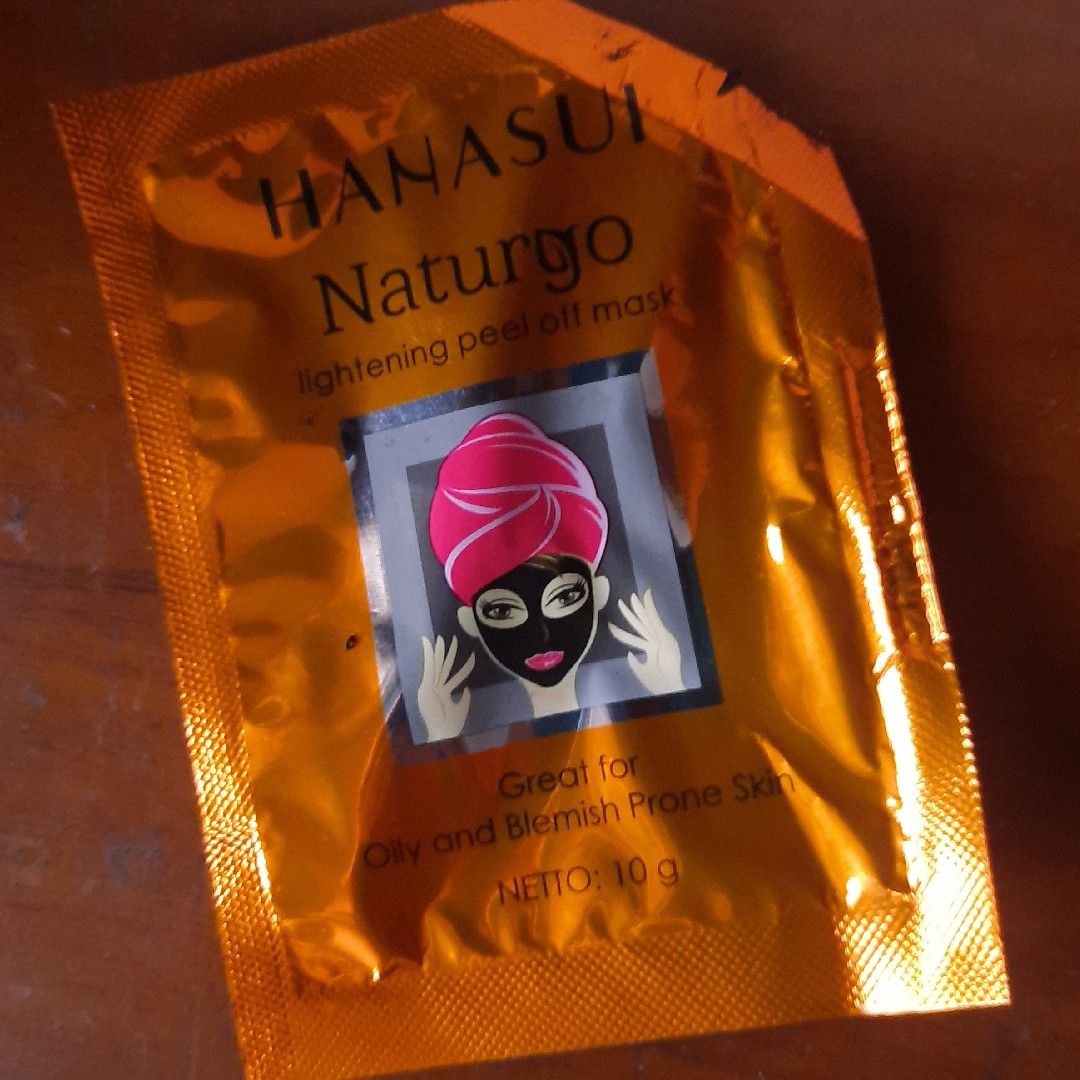 Hanasui Naturgo Lightening Peel Off Mask - Beauty Review
