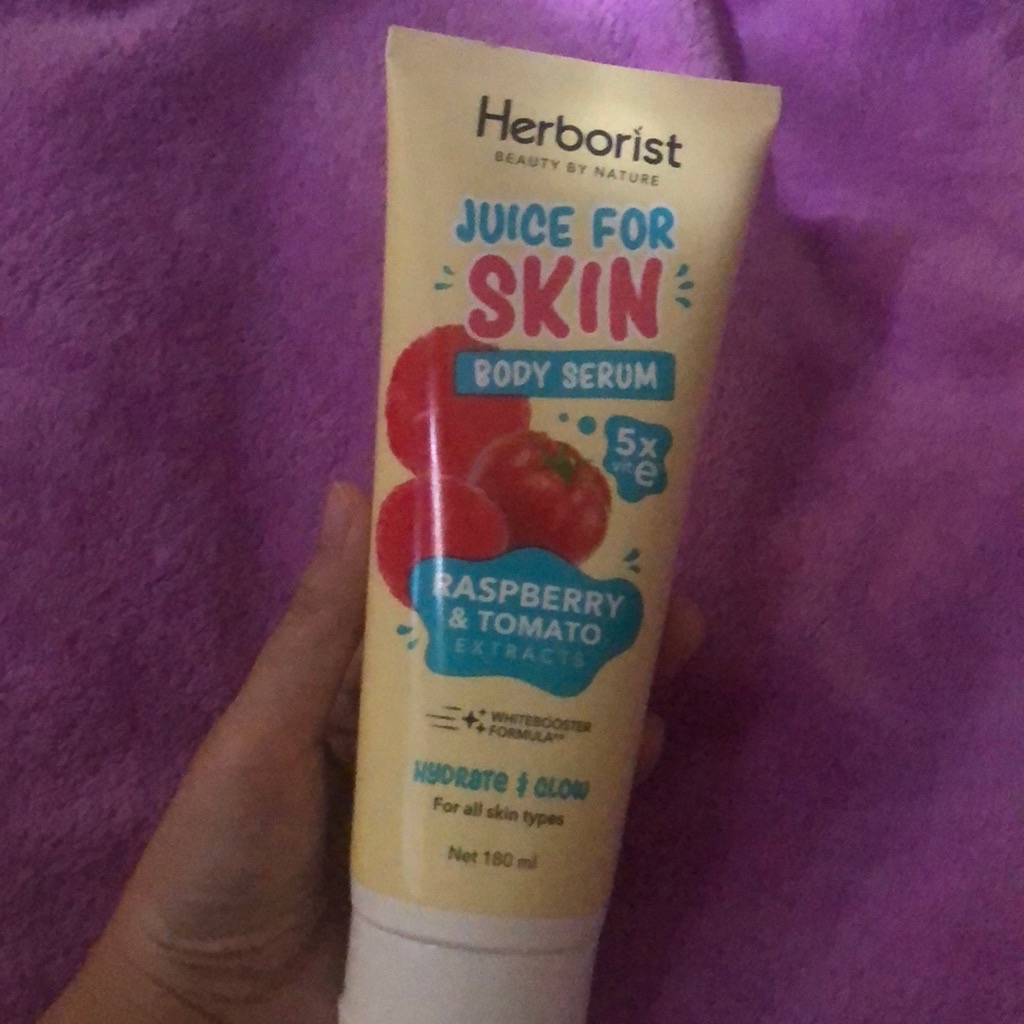Herborist Juice For Skin Body Serum - Beauty Review
