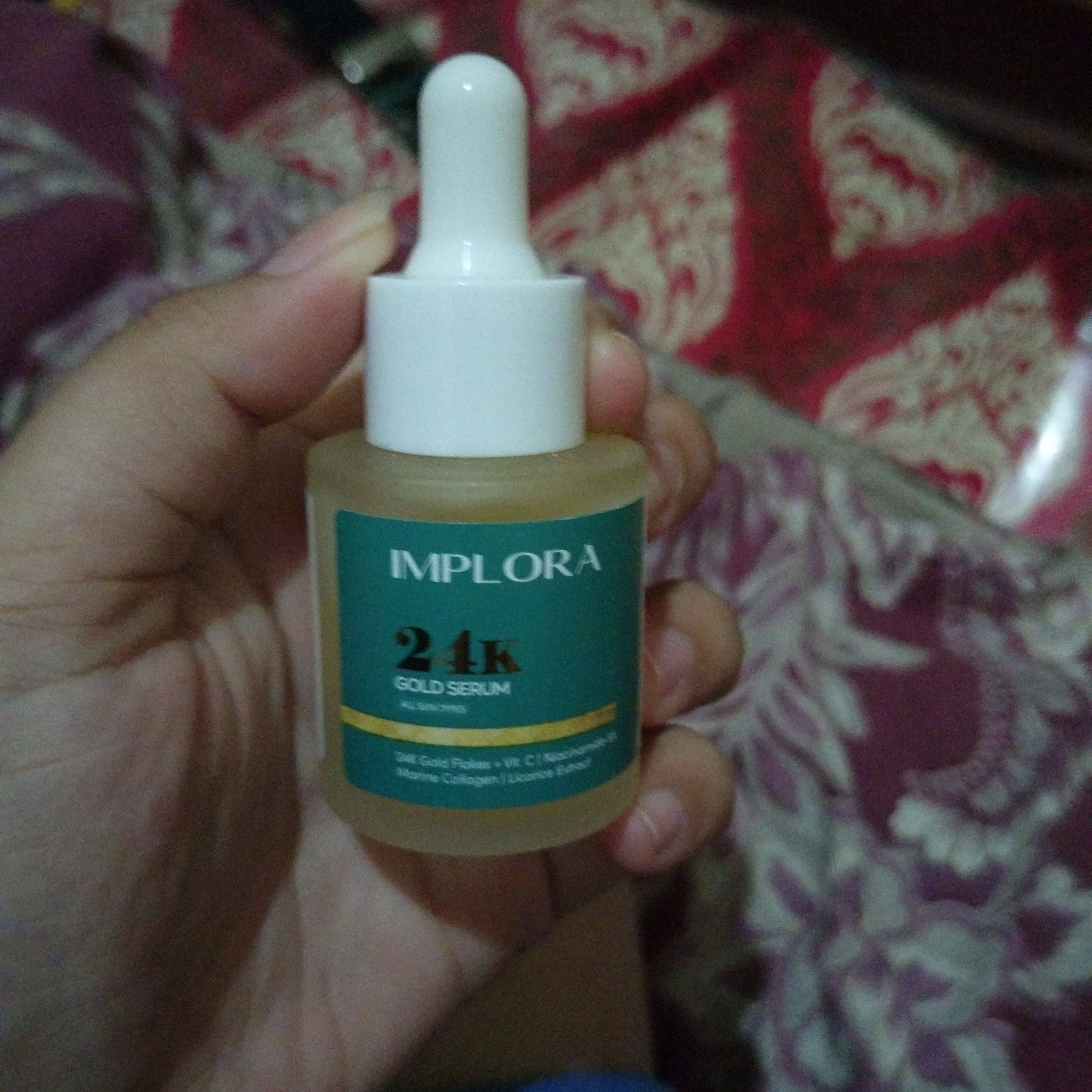 Implora 24K Gold Serum - Beauty Review