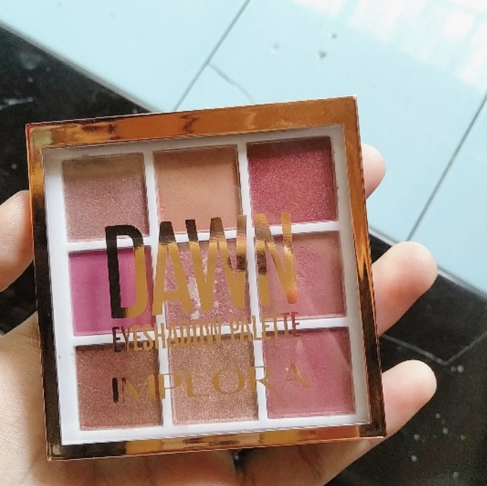 Implora Eyeshadow palette - Beauty Review