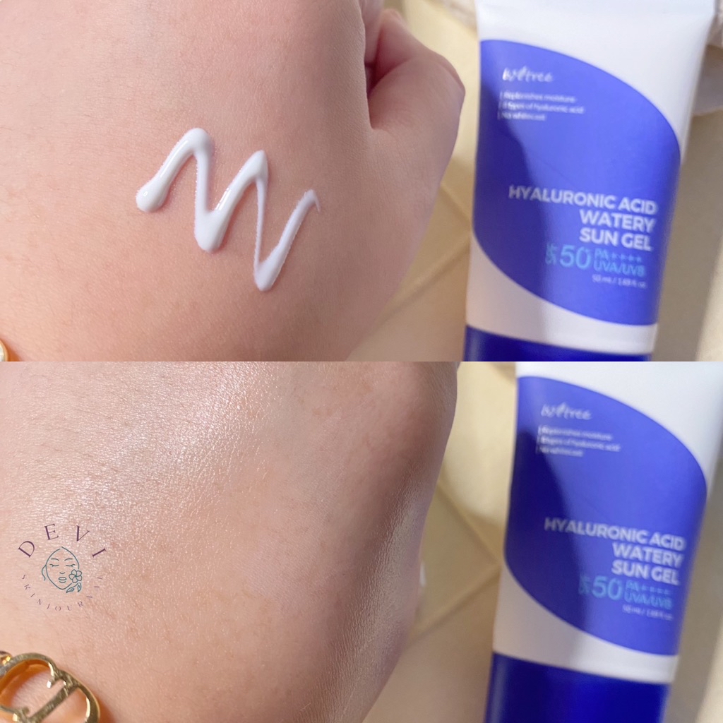 Isntree Hyaluronic Acid Watery Sun Gel - Beauty Review