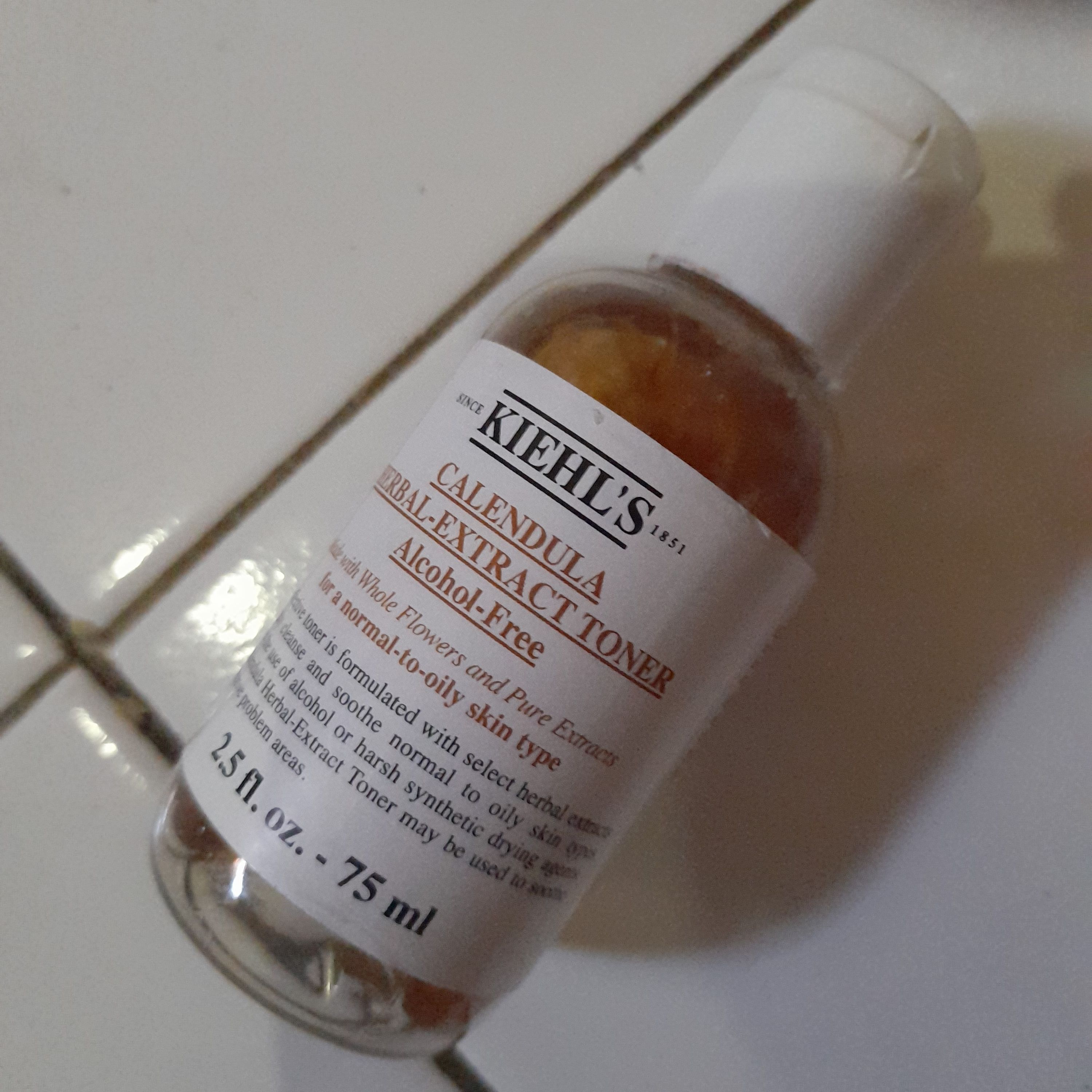 Kiehl's Calendula Herbal Extract Alcohol-Free Toner - Beauty Review