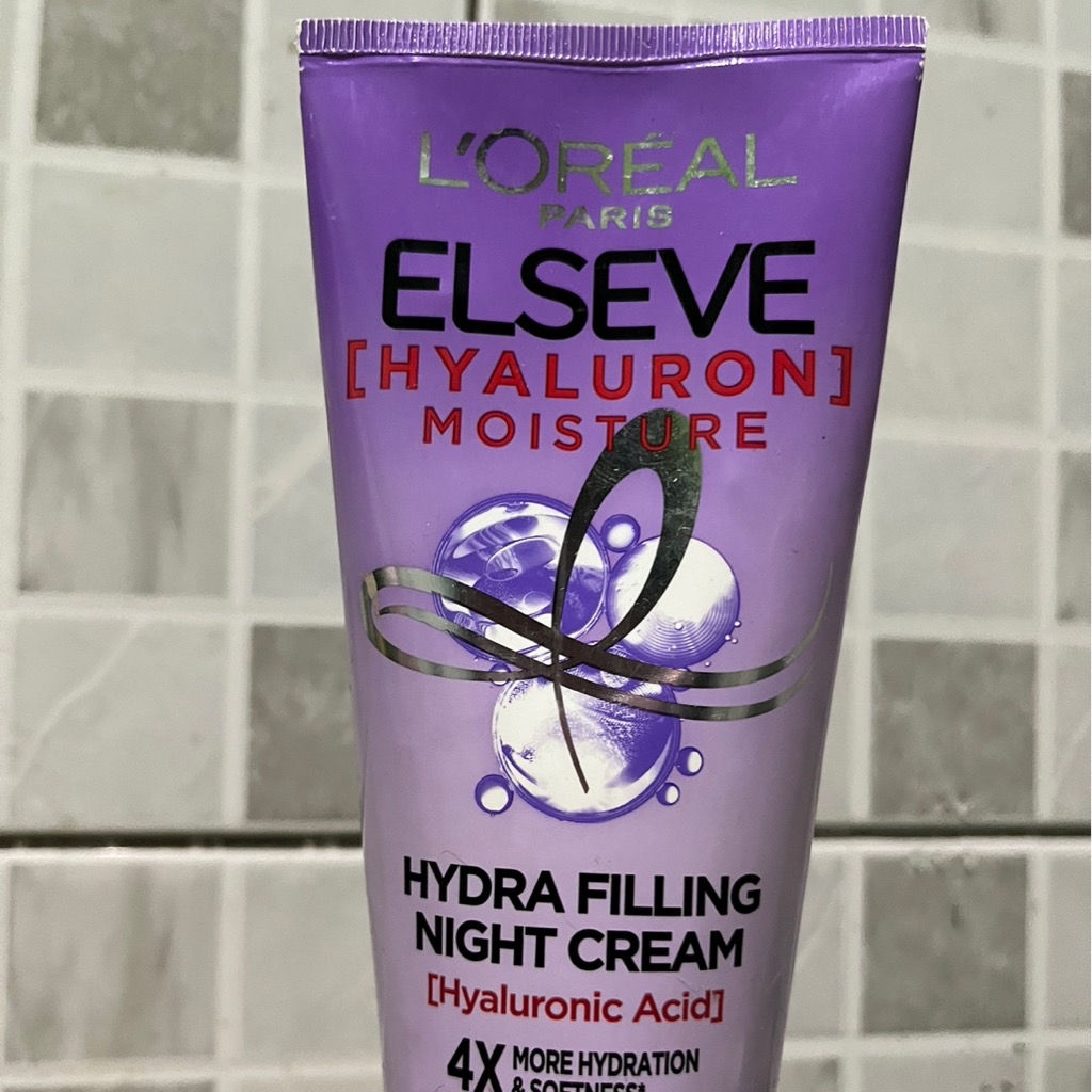 L'Oreal Paris ELSEVE Hyaluron Moisture Hair Hydra Filling Night Cream ...