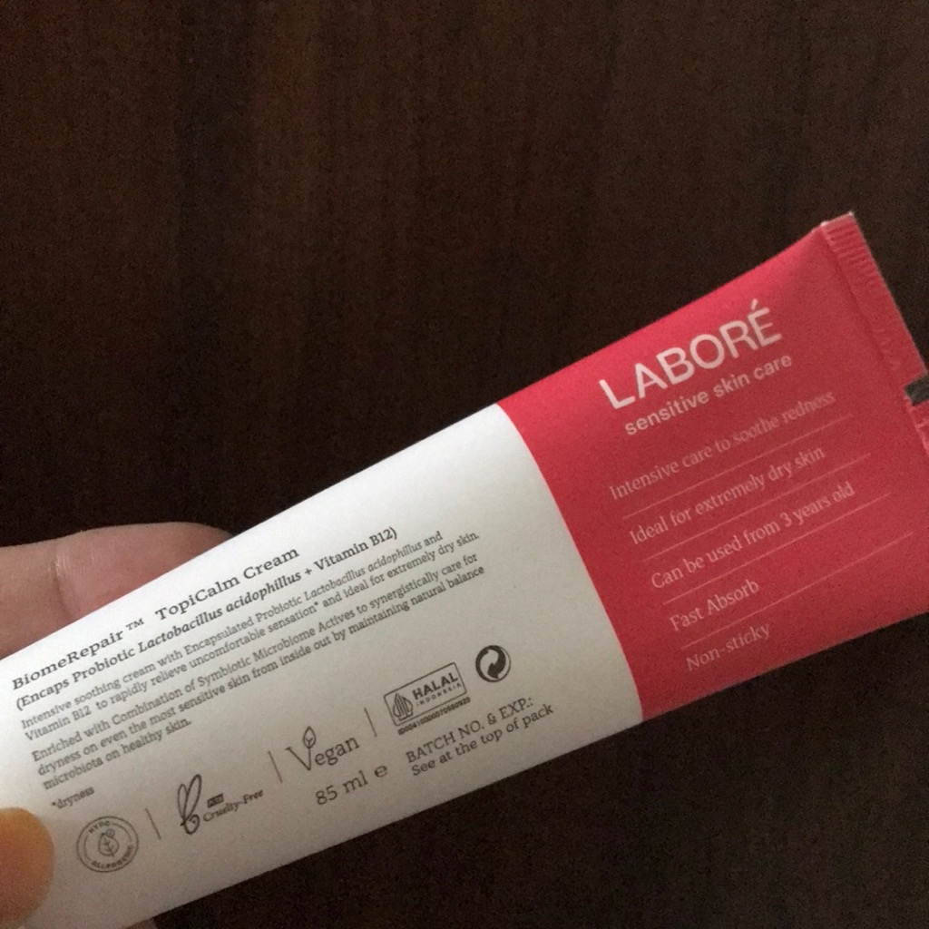 LABORE Sensitive Skin Care BiomeRepair TopiCalm Cream - Beauty Review