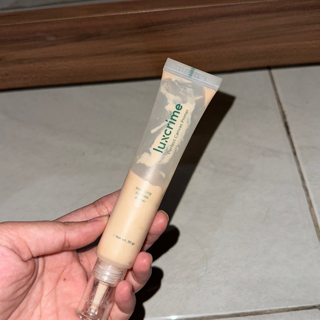 Luxcrime Perfect Canvas Mattifying Poreless Primer - Beauty Review