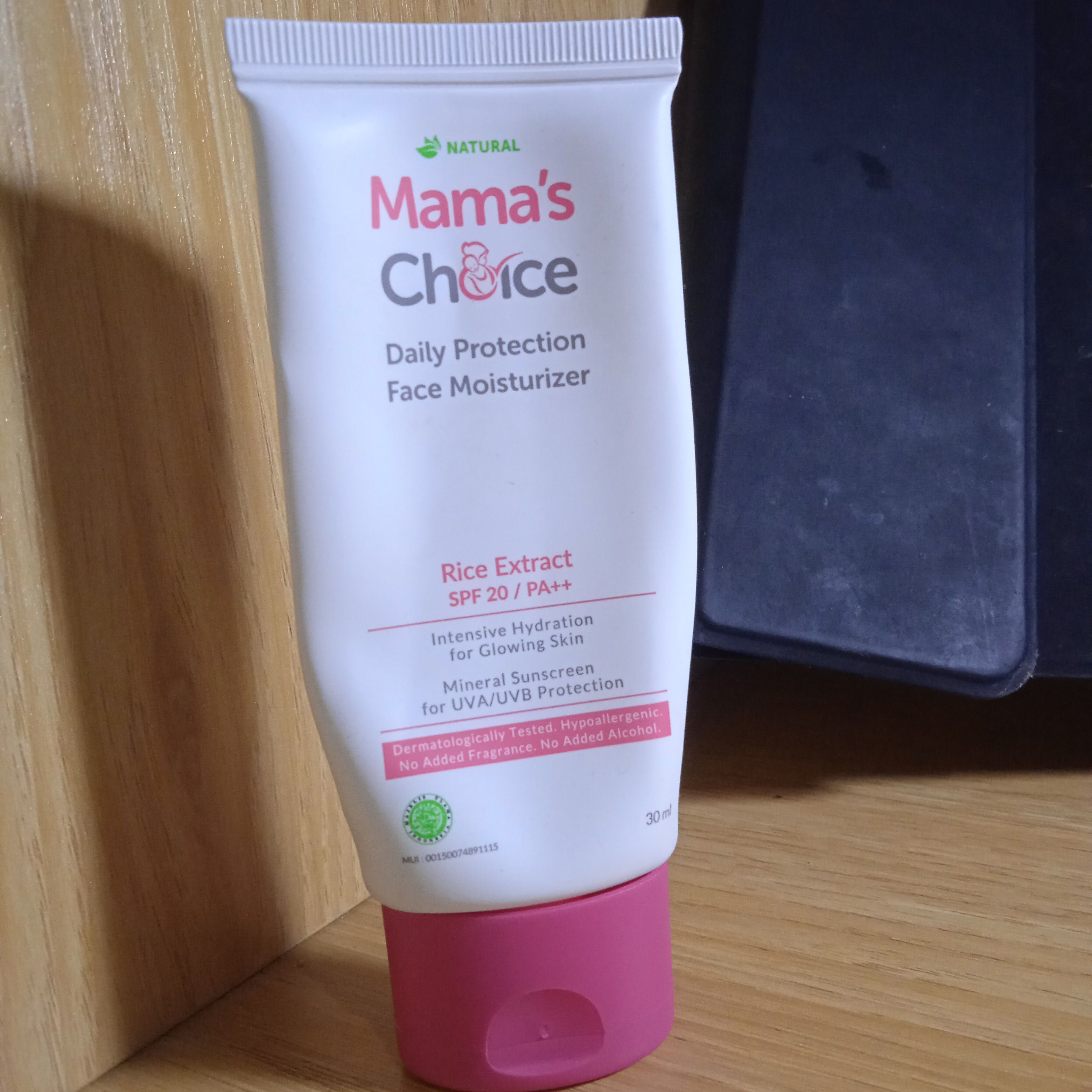 Mama's Choice Daily Protection Face Moisturizer SPF 25 - Beauty Review