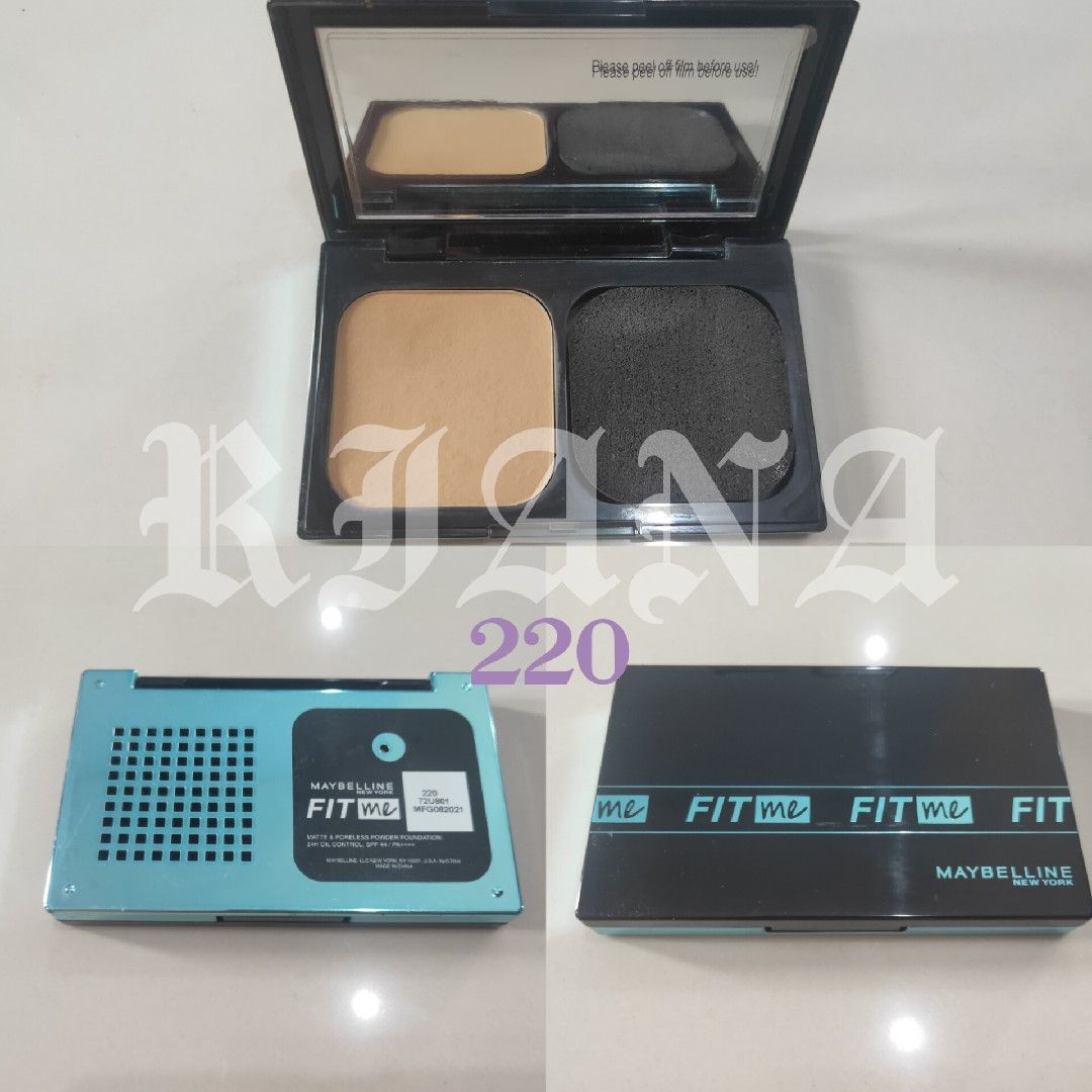 Maybelline Fit Me! 24H Oil Control Powder Foundation - Beauty Review