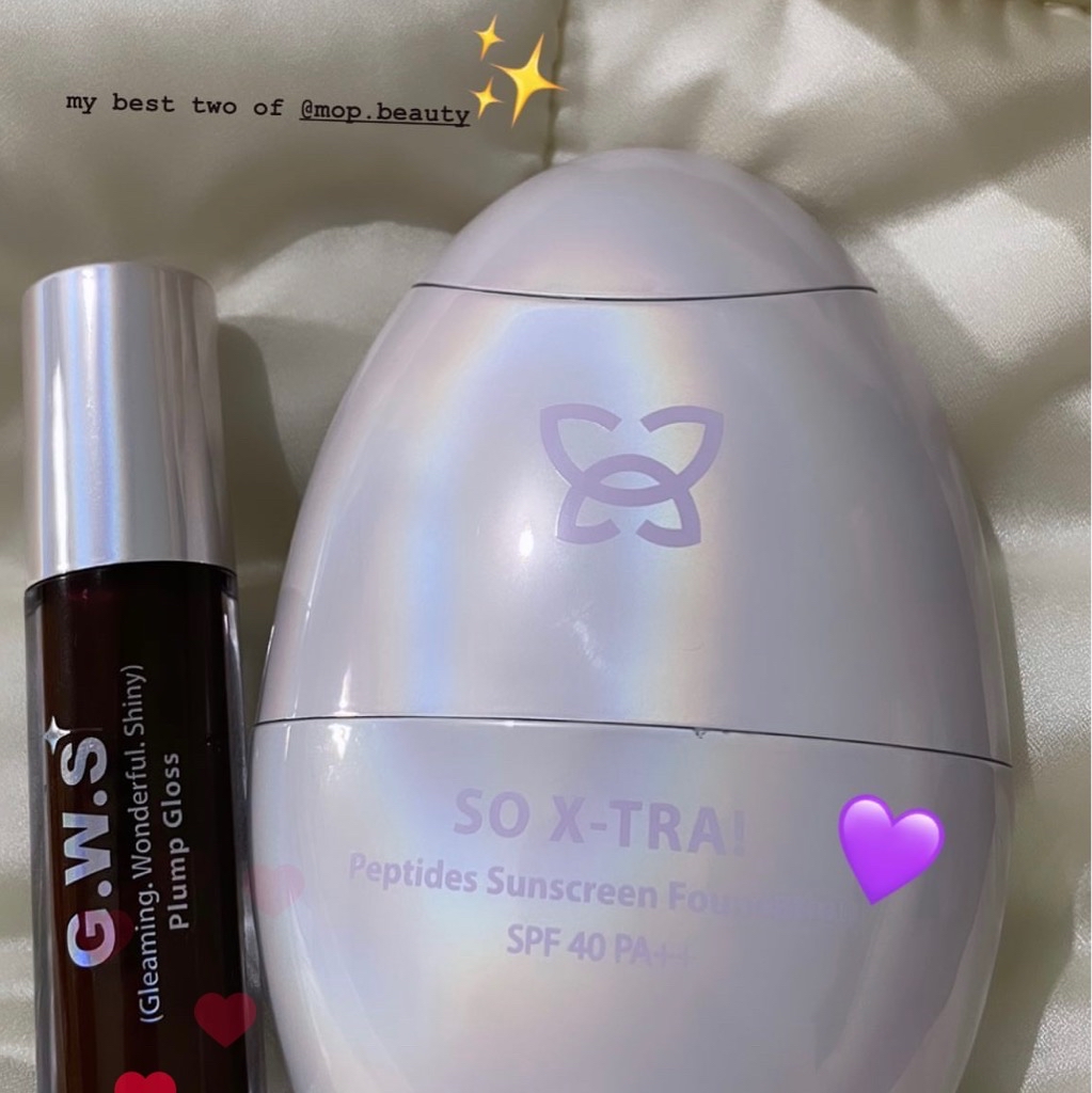 Mother of Pearl SO X-TRA! Peptides Sunscreen Foundation - Beauty Review