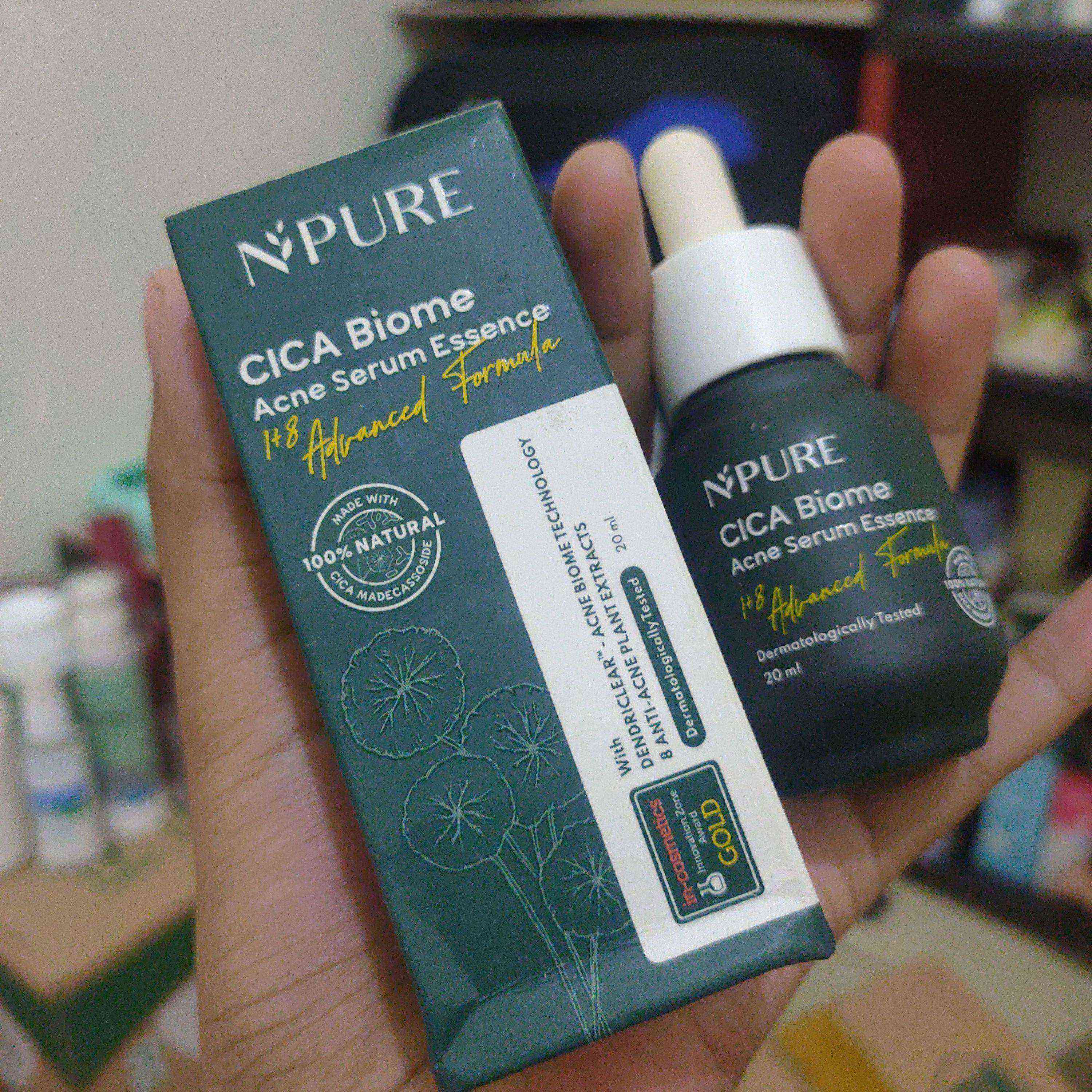 NPURE Cica Biome Acne Serum Essence - Beauty Review